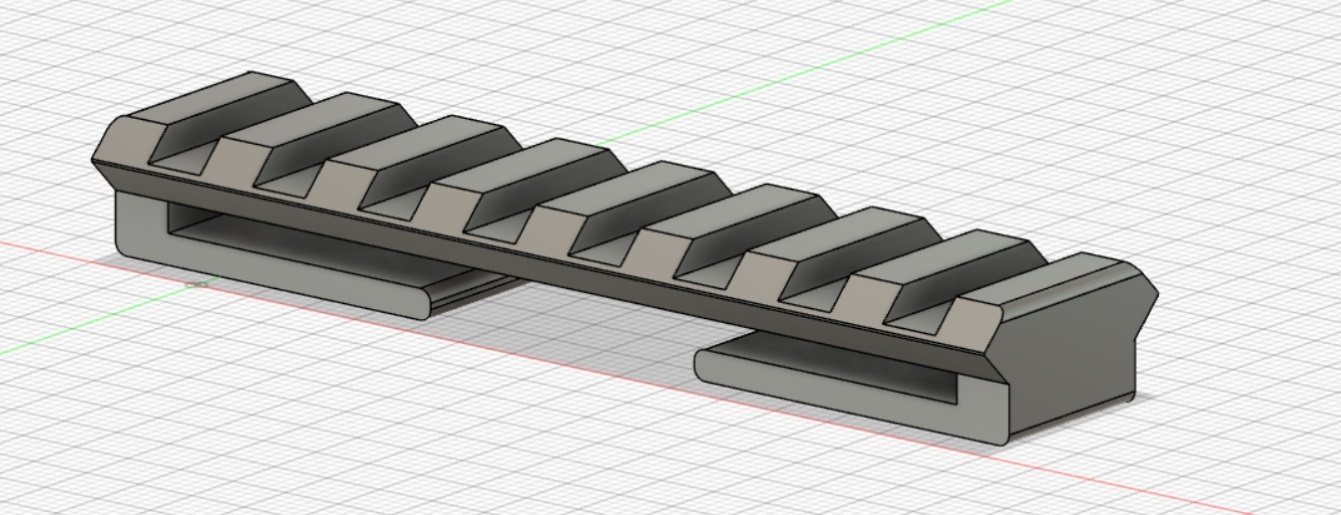 рџ Picatinny Railгѓ Free Stl File For гѓ Cults